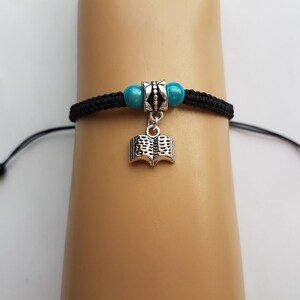 Book Bracelet - Book - Book Charm - Book Jewelry - Book Jewellery ...