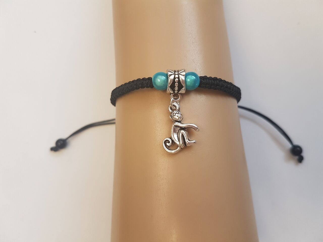Monkey Bracelet Monkey Charm Monkey Monkey Jewellery - Etsy UK
