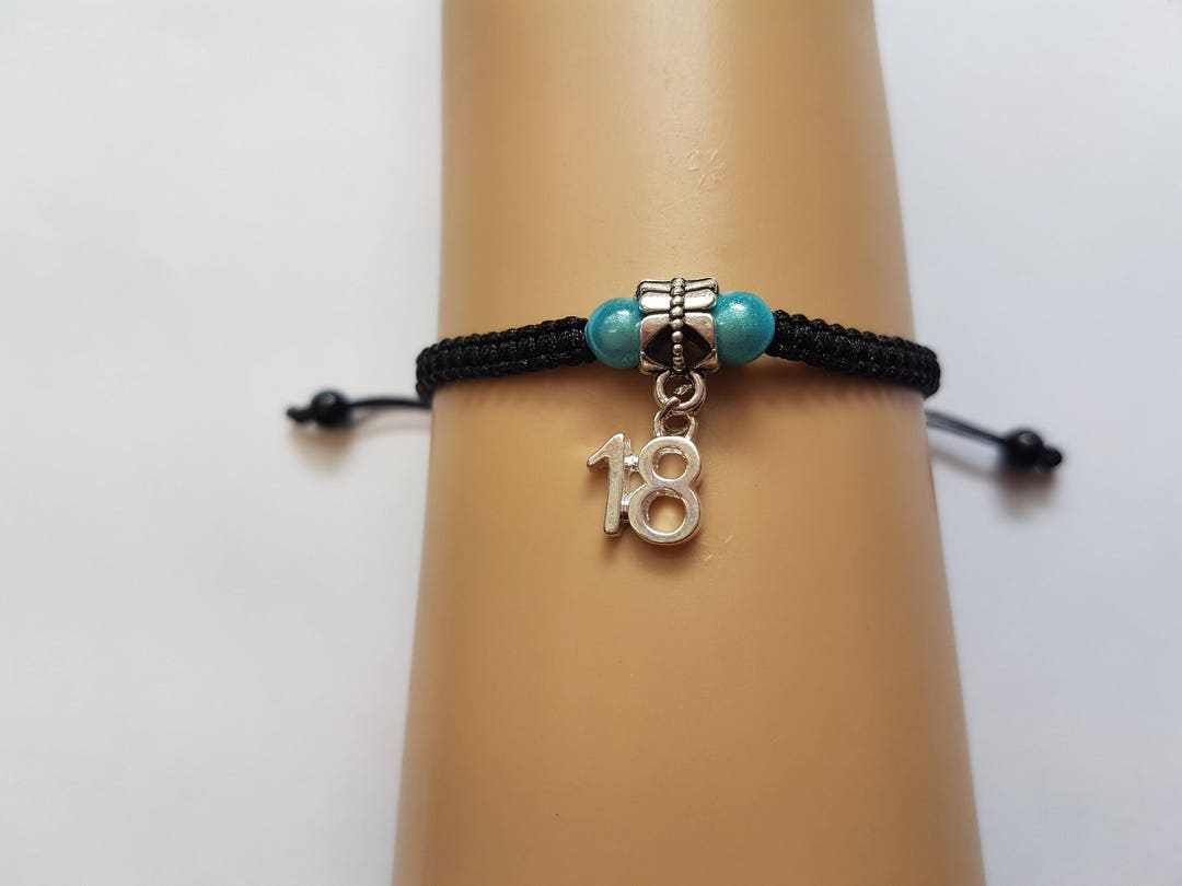 18 Bracelet - 18th Birthday Gift - Birthday Gift - 18th Birthday ...