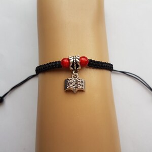 Book Bracelet - Book - Book Charm - Book Jewelry - Book Jewellery ...