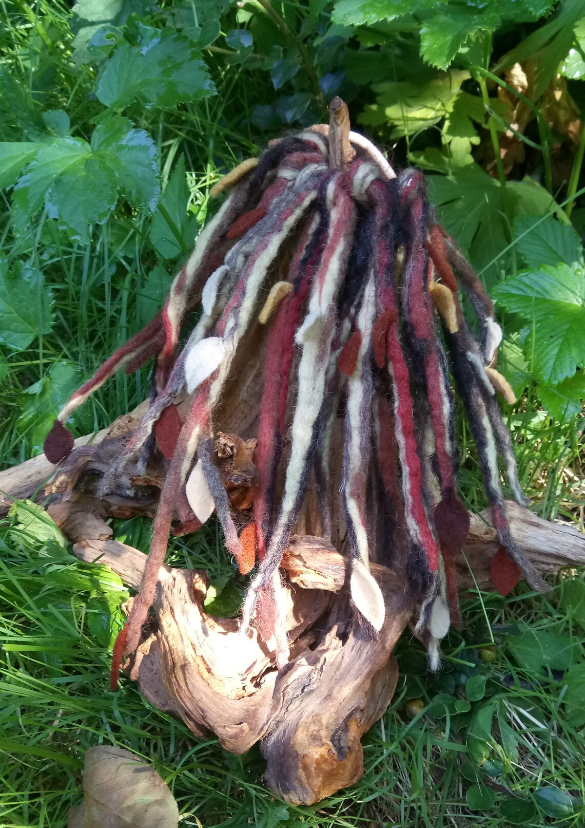 Elf Play, Winter Forest, Felt, Hair Accessories, Hairpiece, Dreadlocks ...