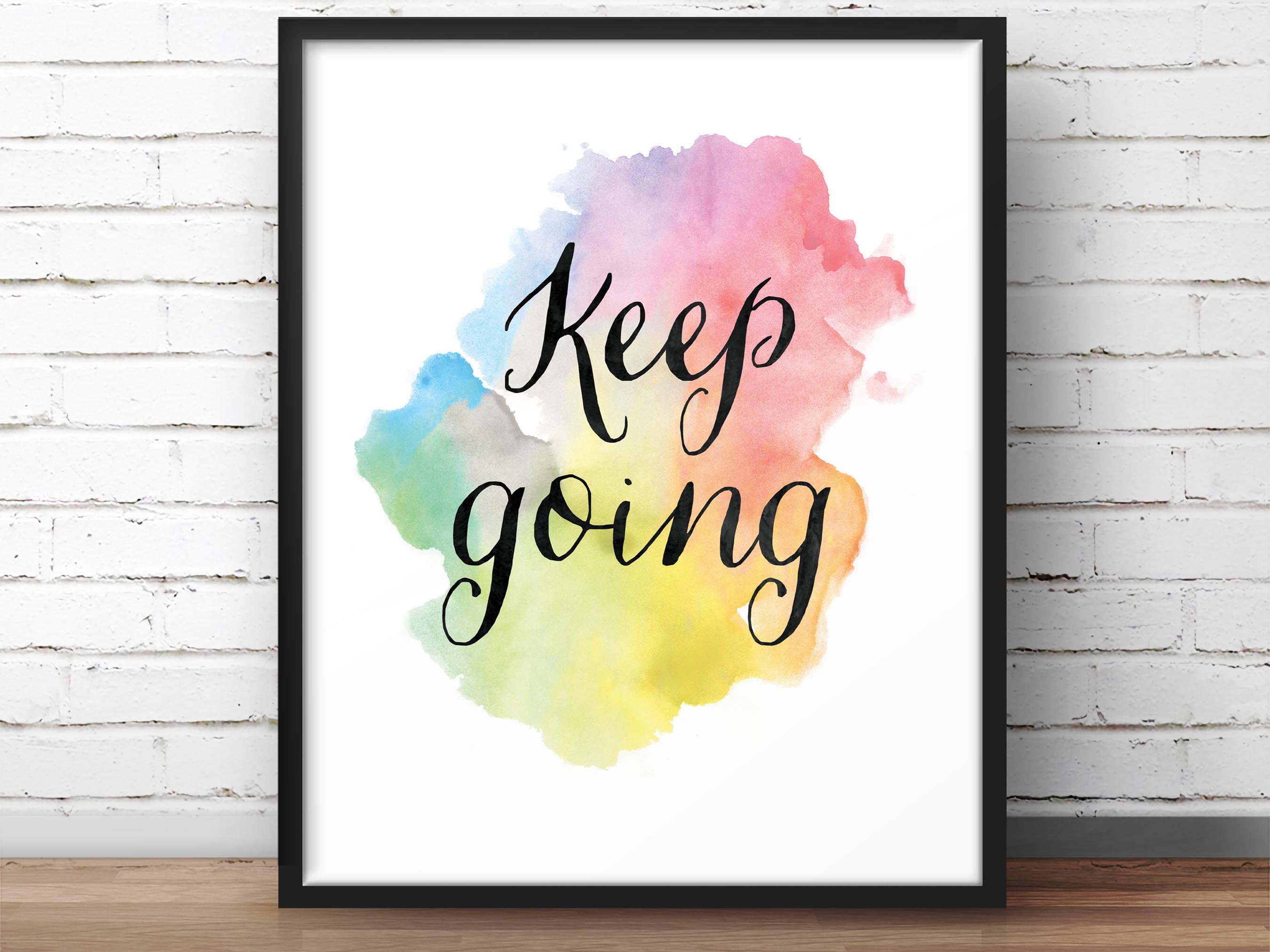 Workout Motivation, Keep Going, Motivational Poster, Office Decor ...