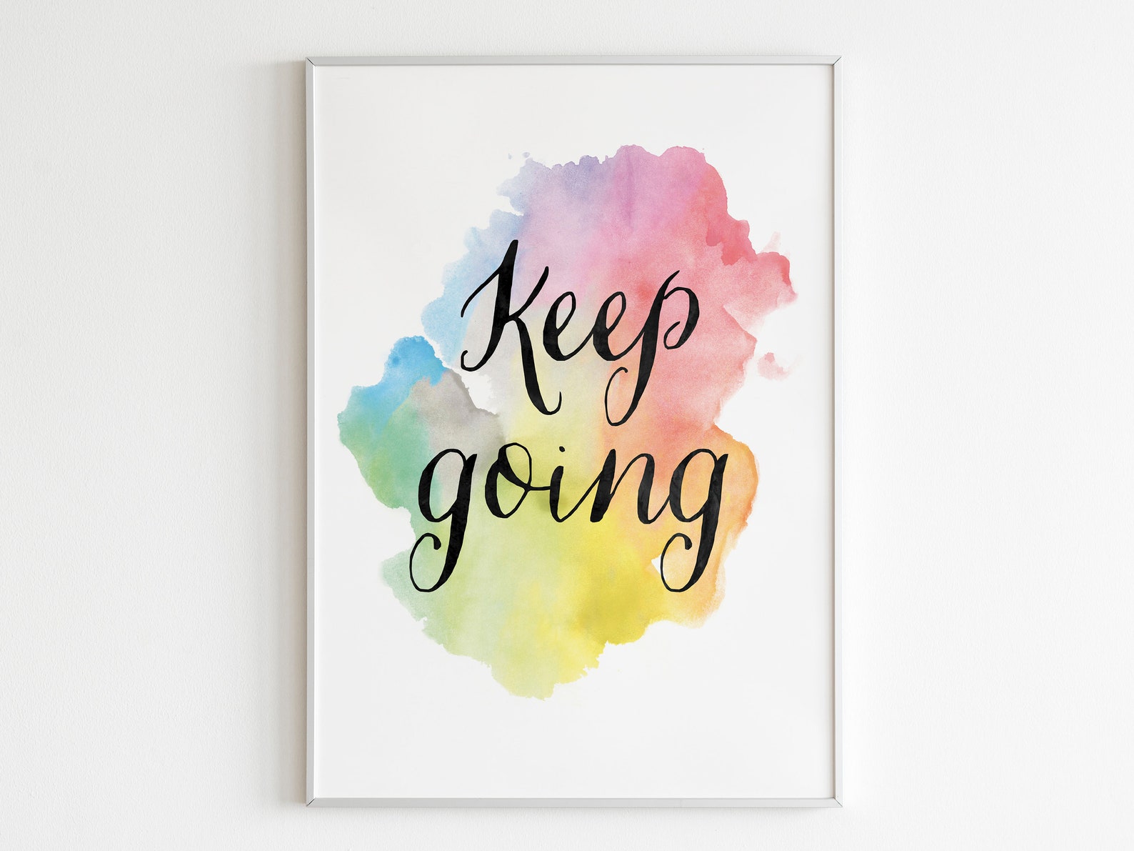 Workout Motivation, Keep Going, Motivational Poster, Office Decor ...