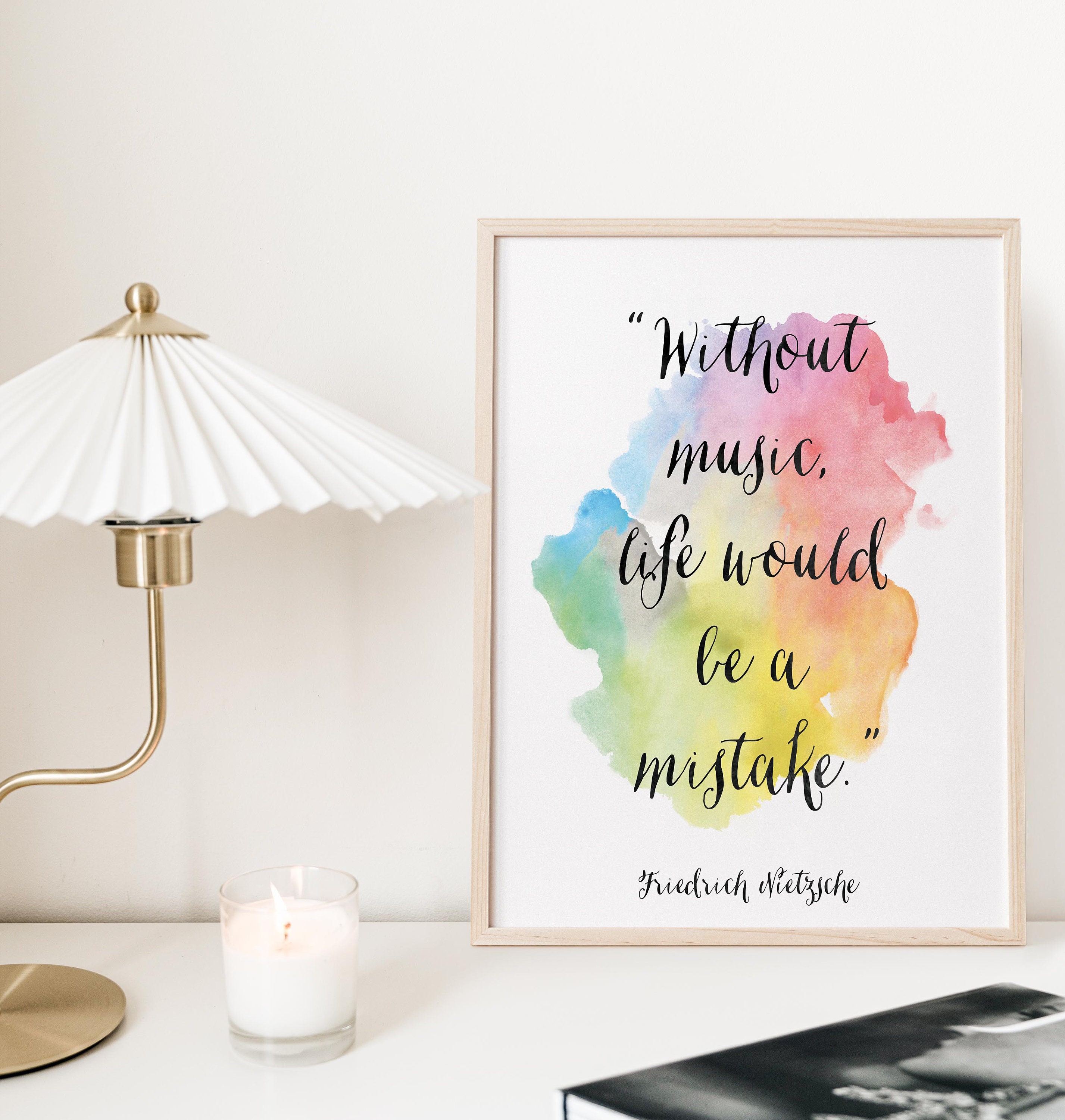 Friedrich Nietzsche Quote Music "without Music Life Would Be a Mistake ...