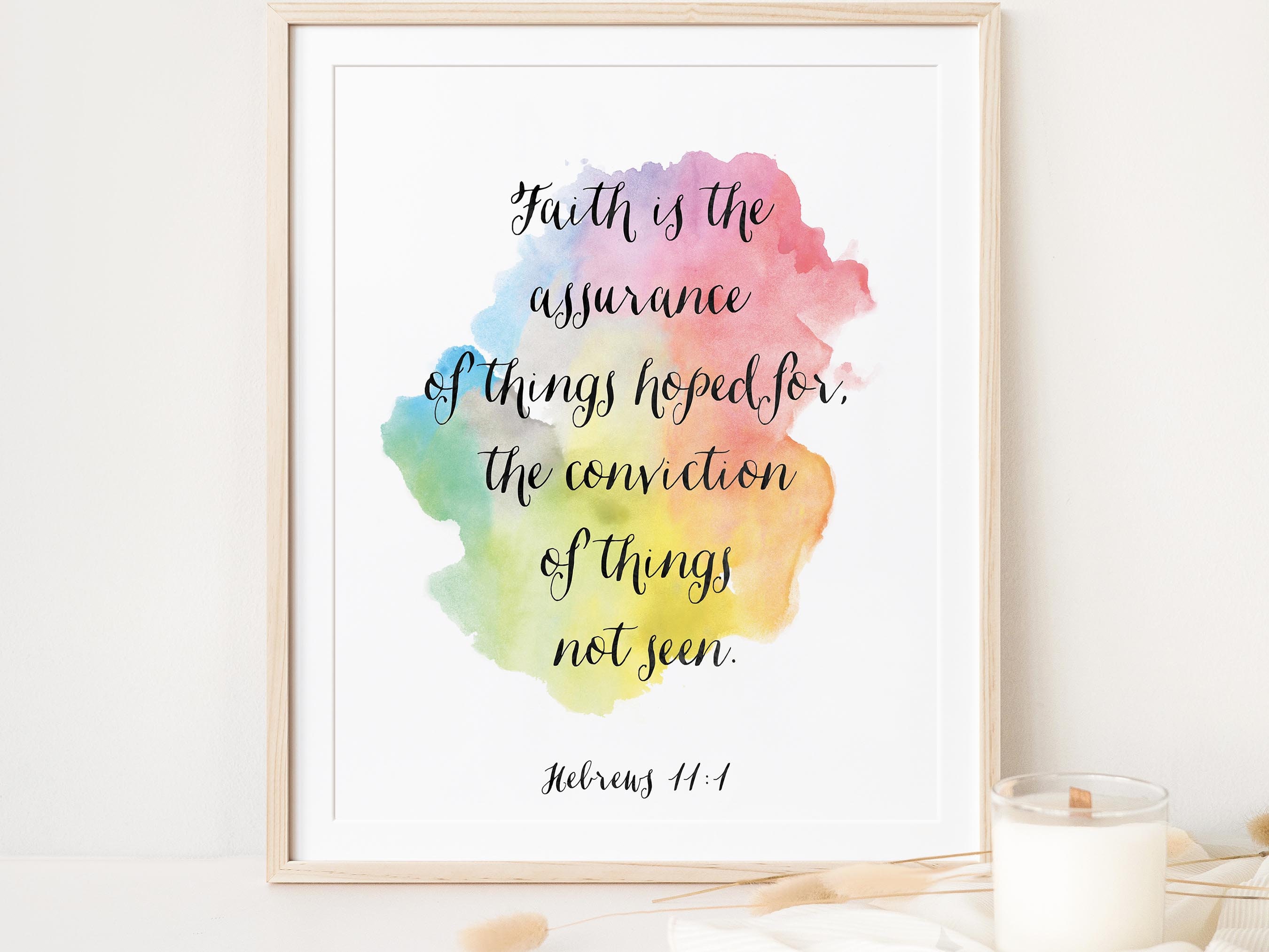 Christian Paintings With Scripture