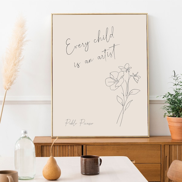 Every Child is an Artist - Etsy
