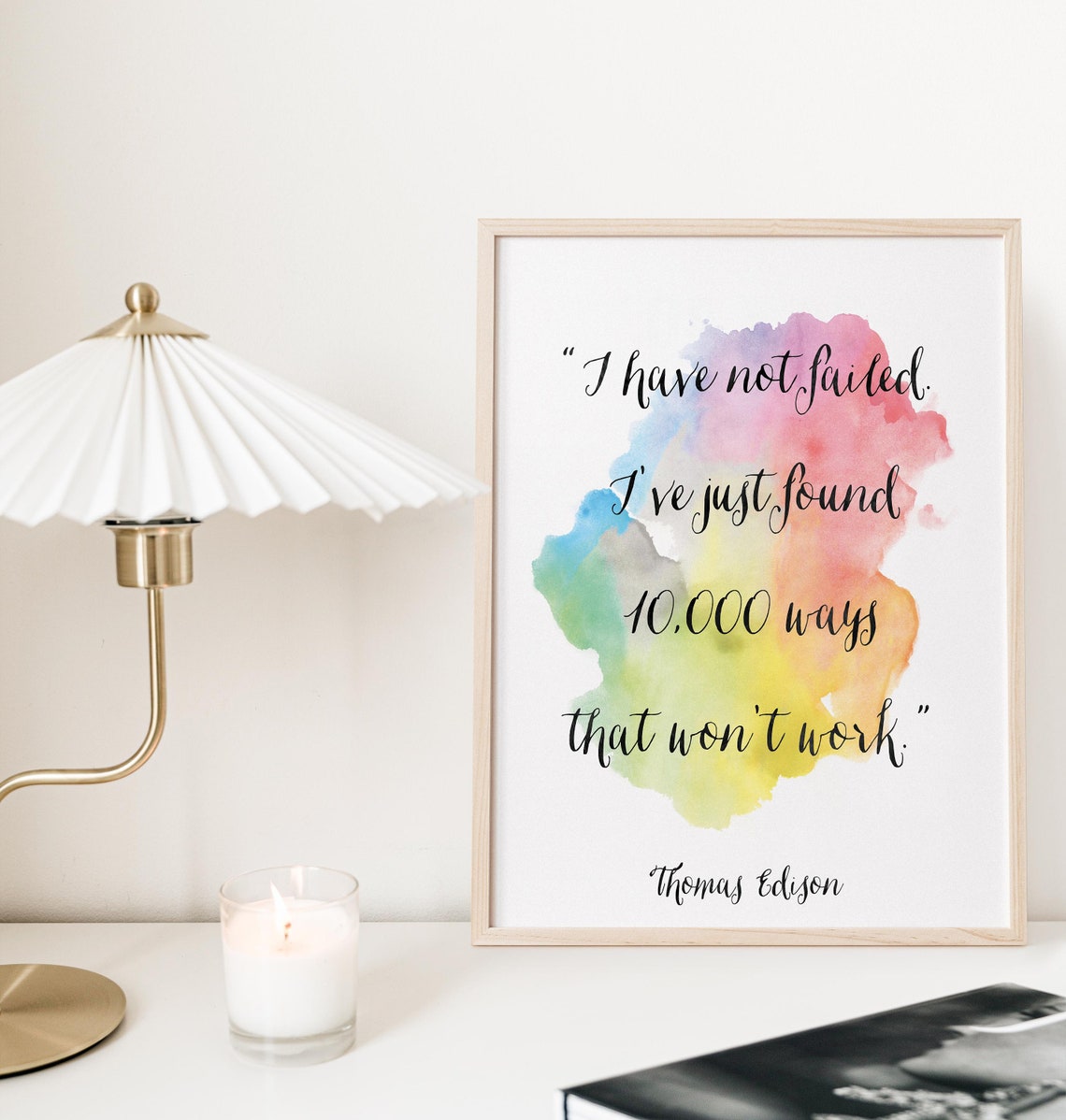 Thomas Edison Quote "i Have Not Failed" Persistence Quotes Motivational ...