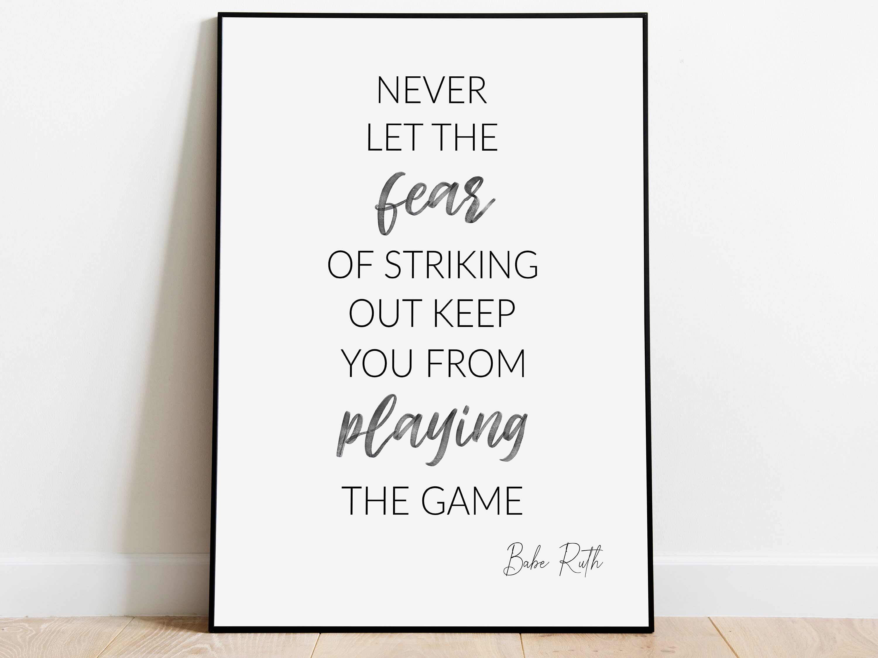 Baseball Quotes Babe Ruth