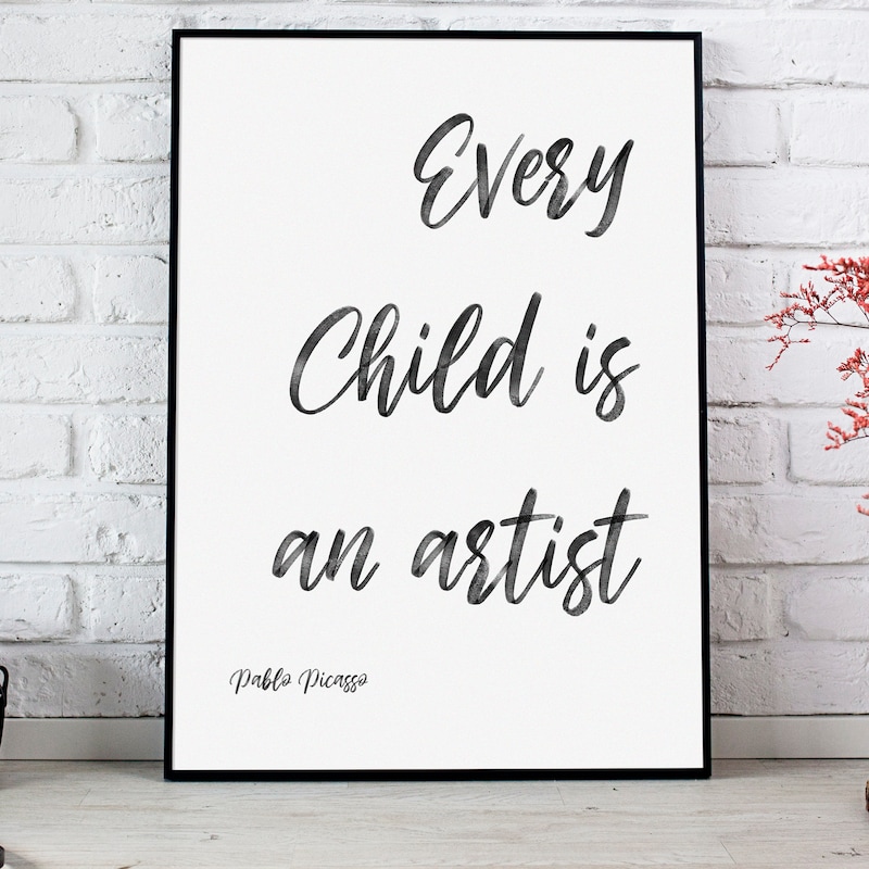 Every Child is an Artist - Etsy