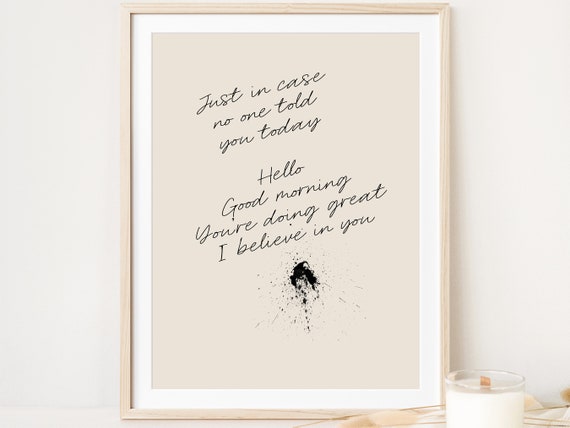 Incase Quotes Inspirational Quote In Case No One Told You Today Hello