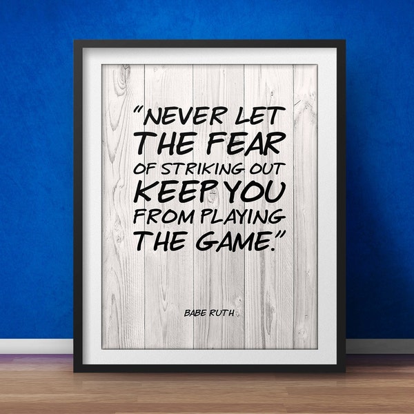 Never Let the Fear - Etsy