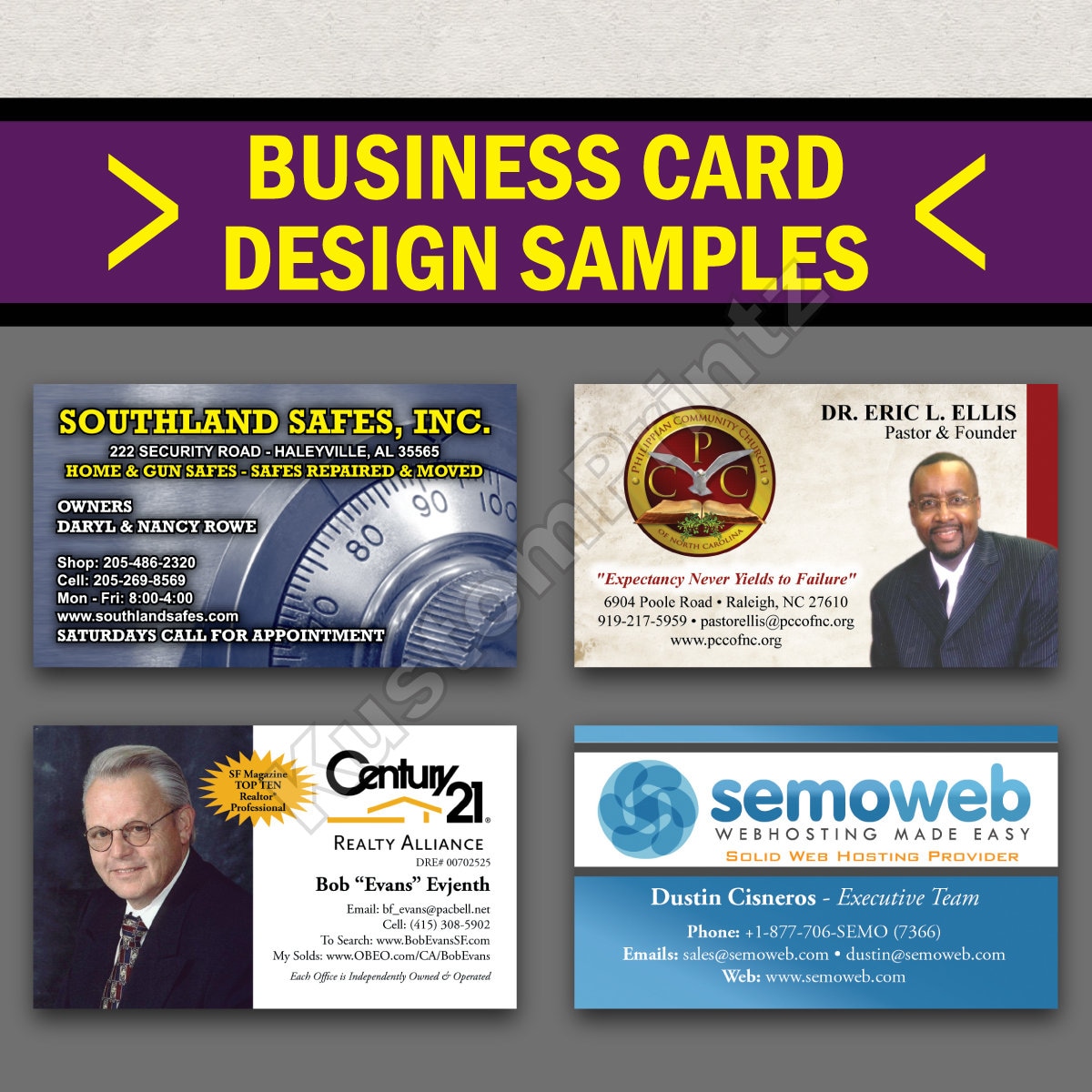 1000 Full Color Business Cards W/ Your Artwork Ready to Print - Etsy