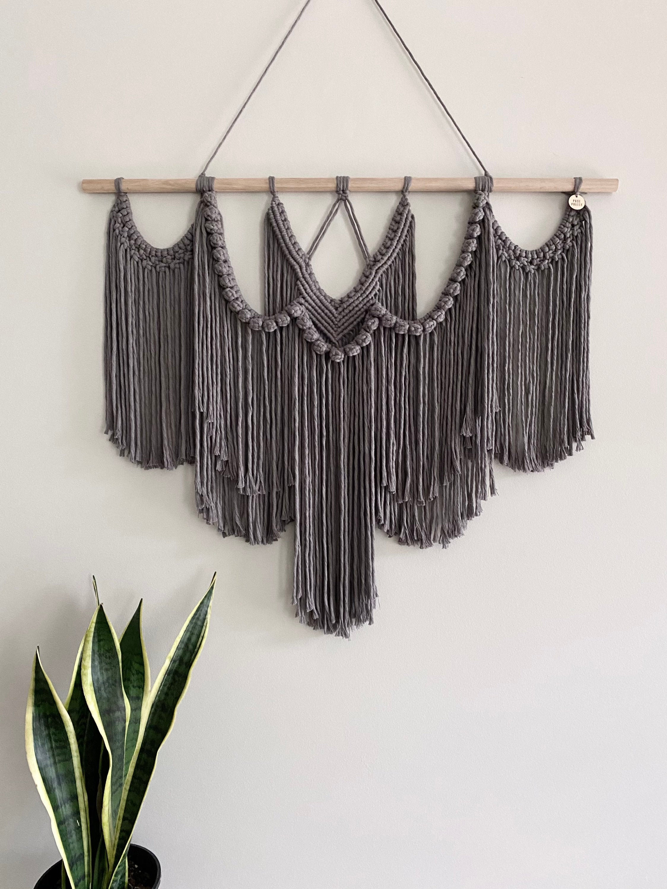 Macrame Wall Hanging Bohemian Wall Hanging Wall Art Boho | Etsy