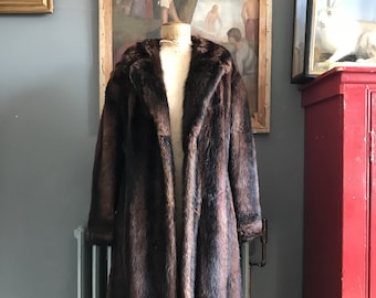 Vintage fur coat | Etsy