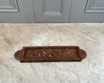 Cast Iron Name Plate - Etsy UK
