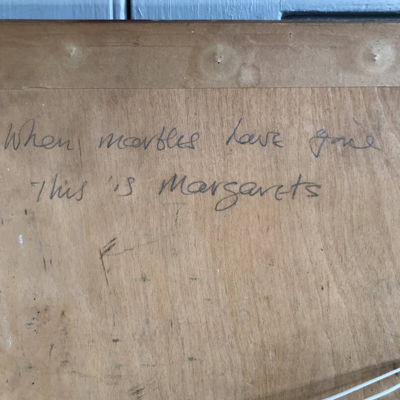 Original Vintage Pencil Drawing Self Portrait of Peter Wardle - Etsy