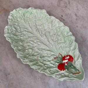 Antique Carlton Ware Green Ceramic Lettuce Leaf Dish Platter - Etsy UK