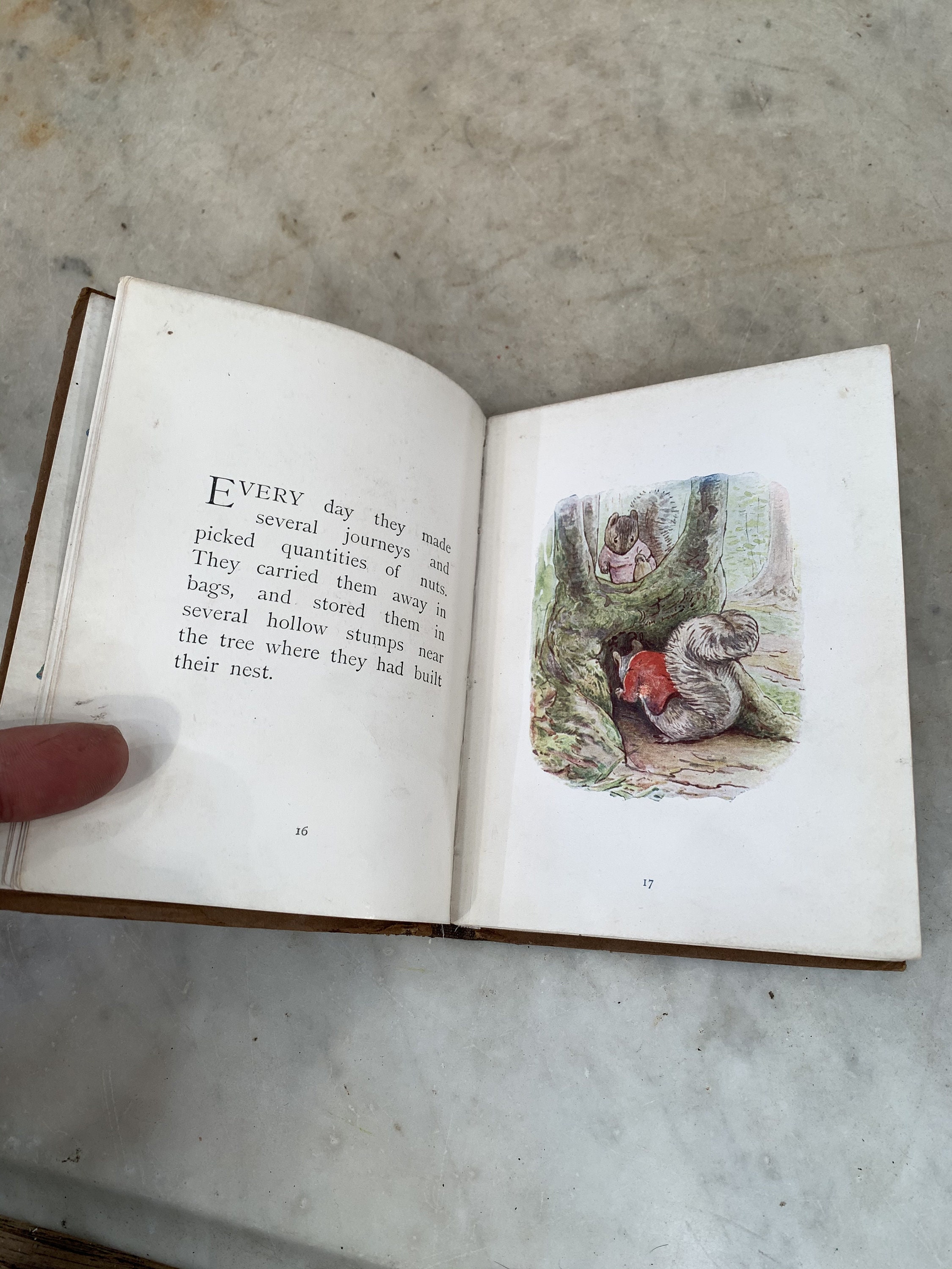 Antique Beatrix Potter book The Tale of Timmy Tiptoes genuine | Etsy