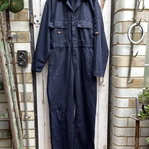 Unisex Vintage Overalls Boiler Suit Cotton Coveralls Khaki - Etsy