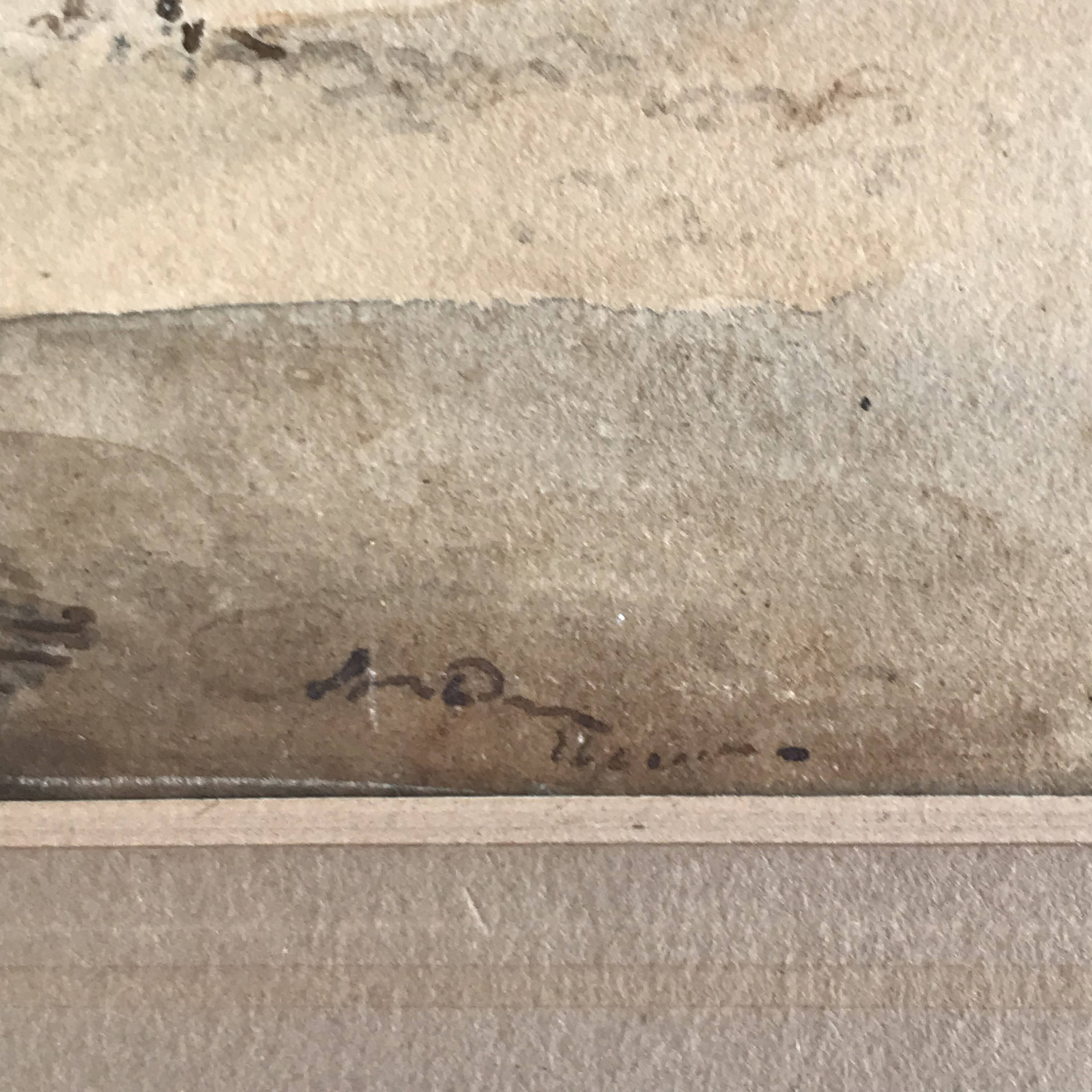 Antique Watercolour Painting by JS Cotman - Etsy UK