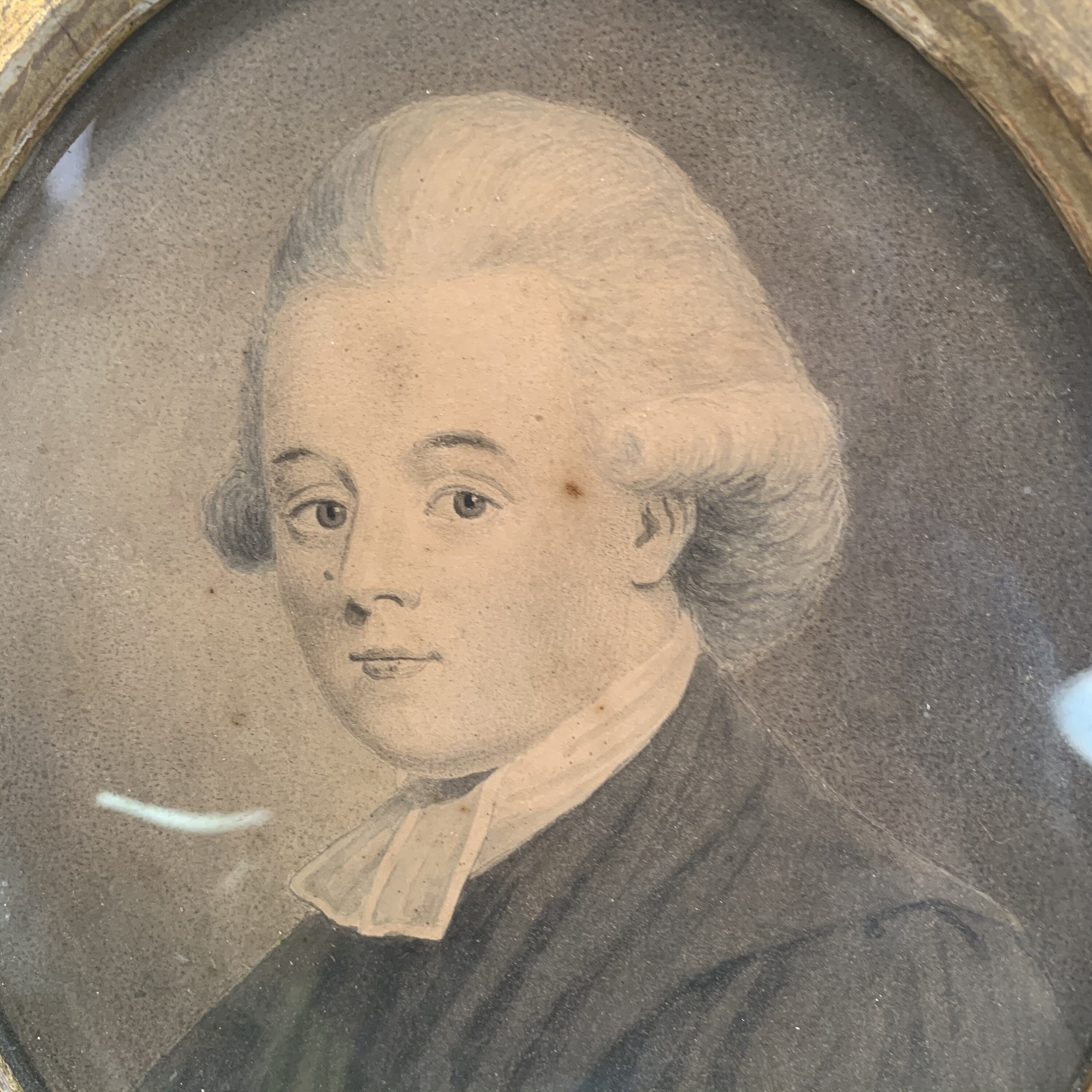 Antique Georgian Portrait of the Rev Isaac Nelson | Etsy