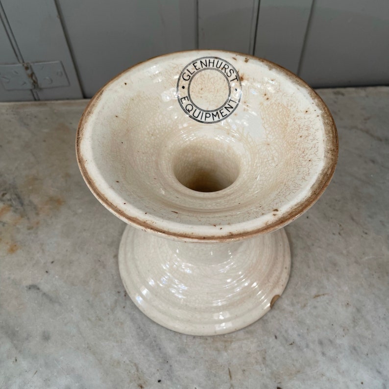 Antique White Ceramic Shop Display Ham Stand by Glenhurst - Etsy
