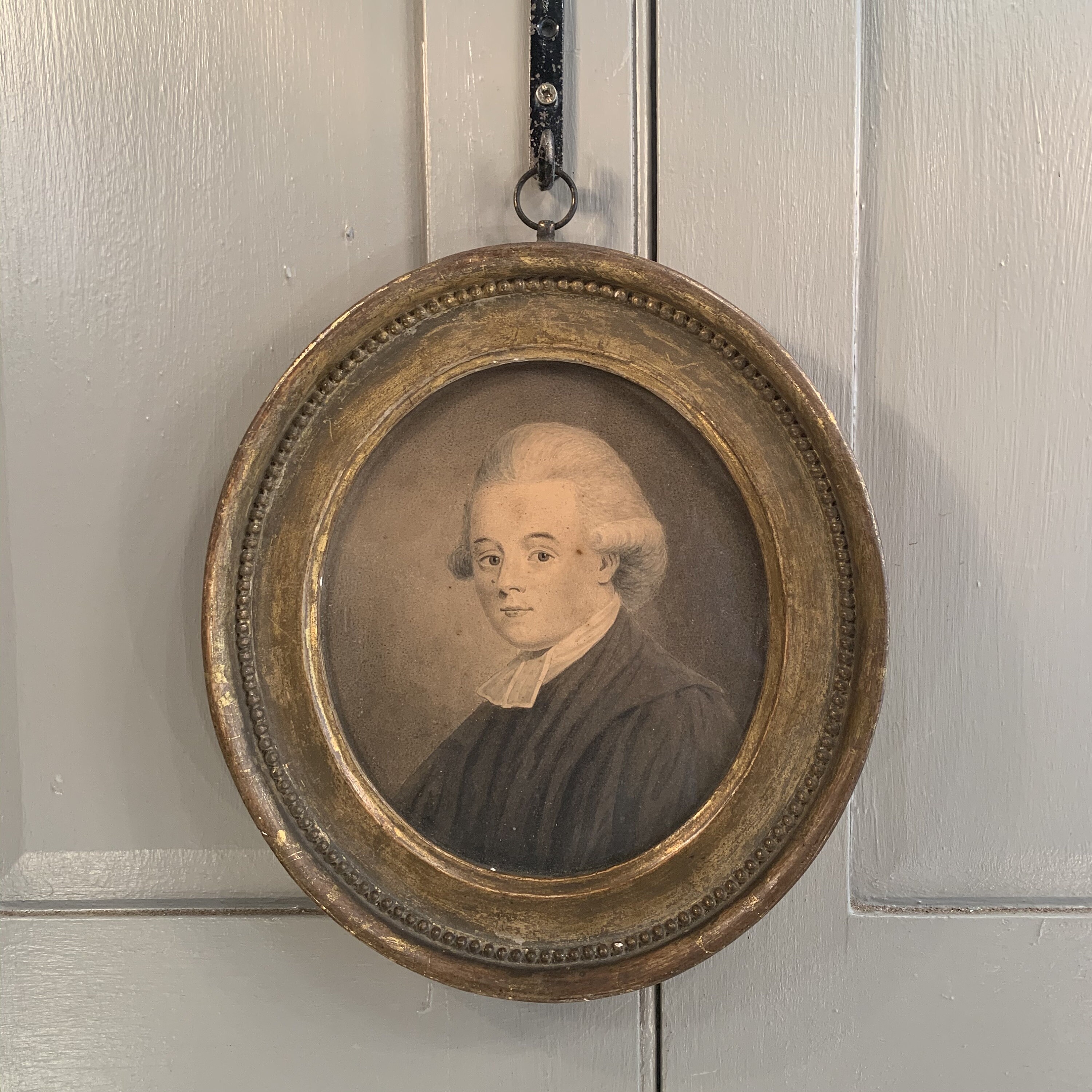 Antique Georgian Portrait of the Rev Isaac Nelson | Etsy