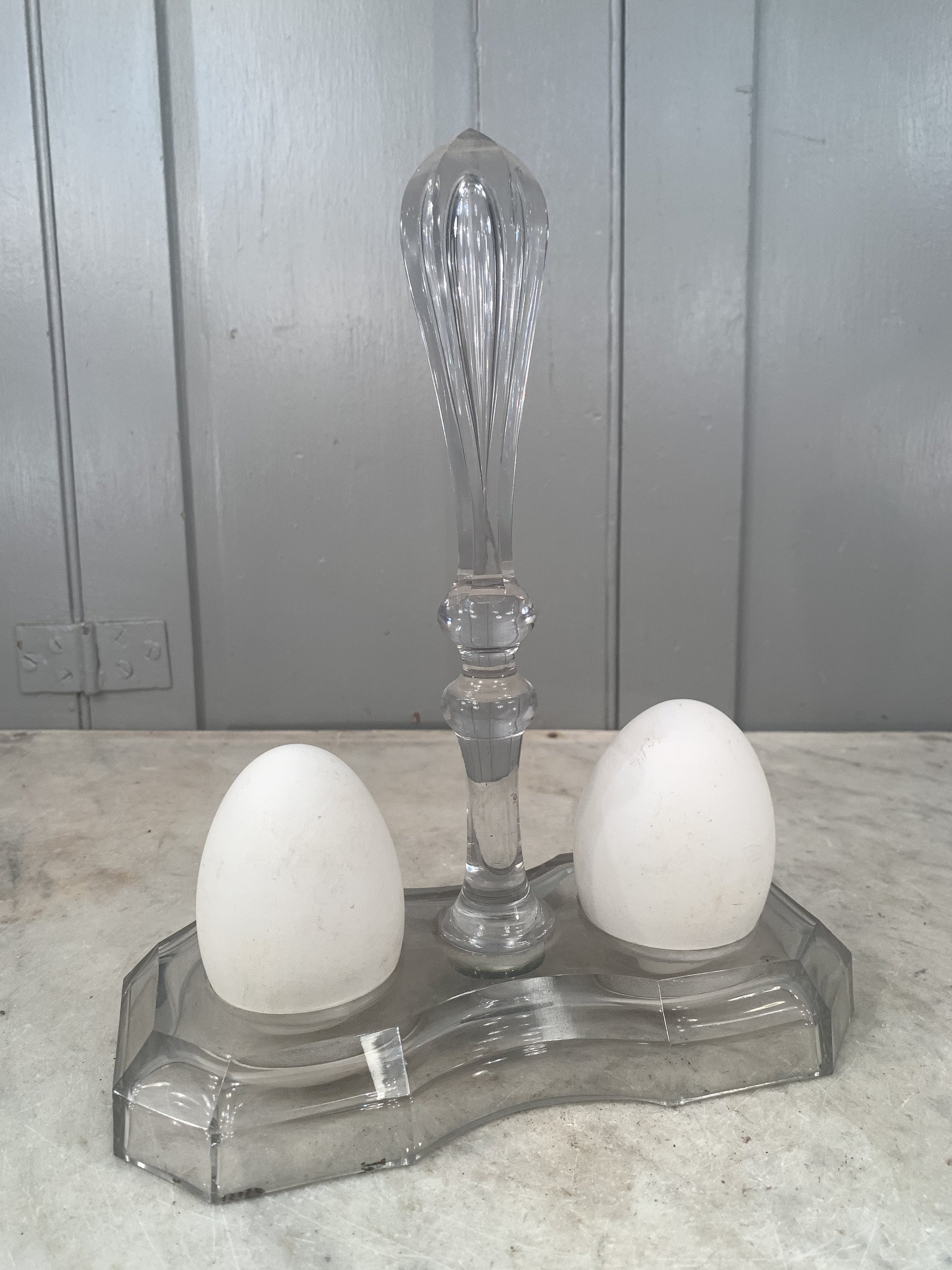 Antique Victorian Cut Glass Condiments Holder - Etsy