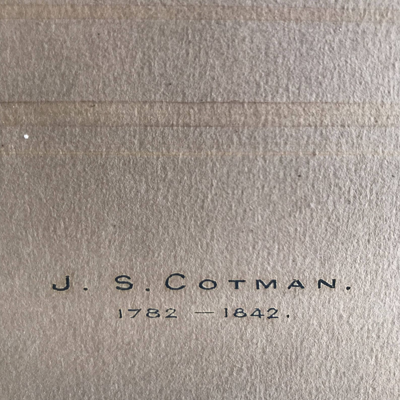 Antique Watercolour Painting by JS Cotman - Etsy UK