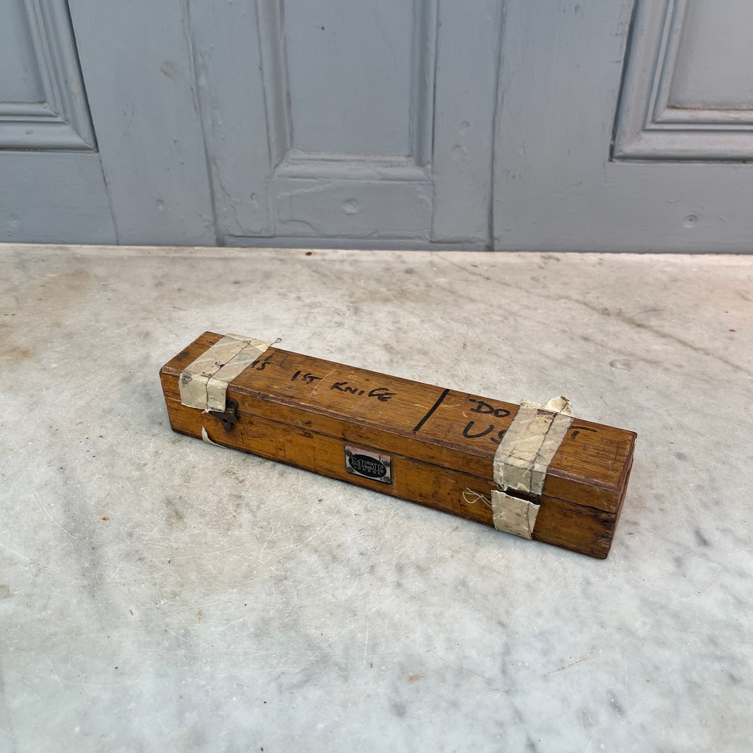 Antique Vintage Boxed Scientific Medical Lab Microtome Blade for ...