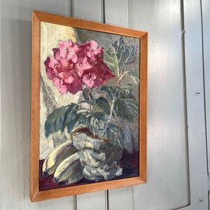 Antique Post Impressionist Still Life Oil Painting of Flower and Fruit ...