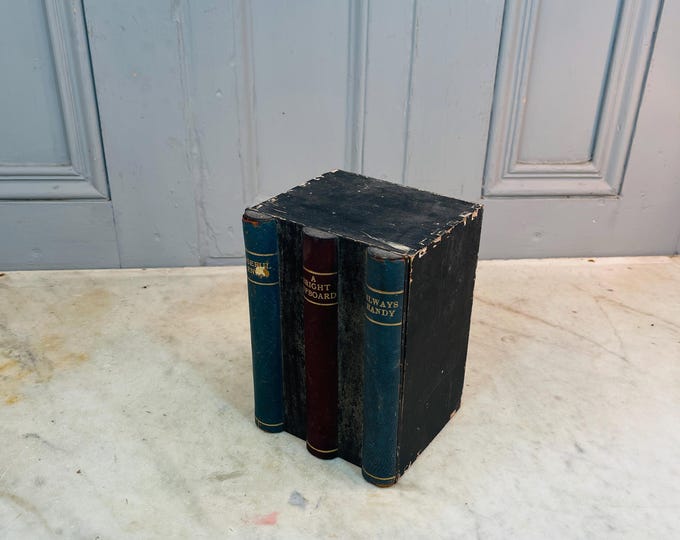 Secret Door Books™ Trimmed Book Spines wood Panel DIY Custom Wall Art ...