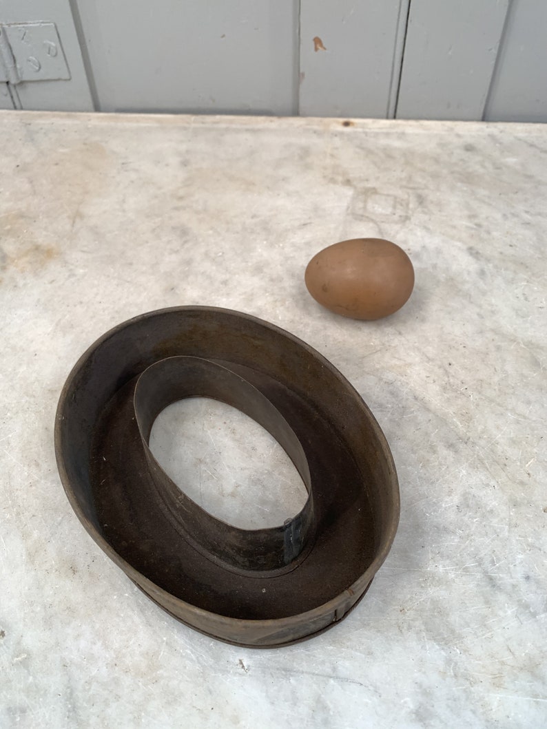 Antique Edwardian Toleware Metal Tin Pudding Ring Mould - Etsy UK