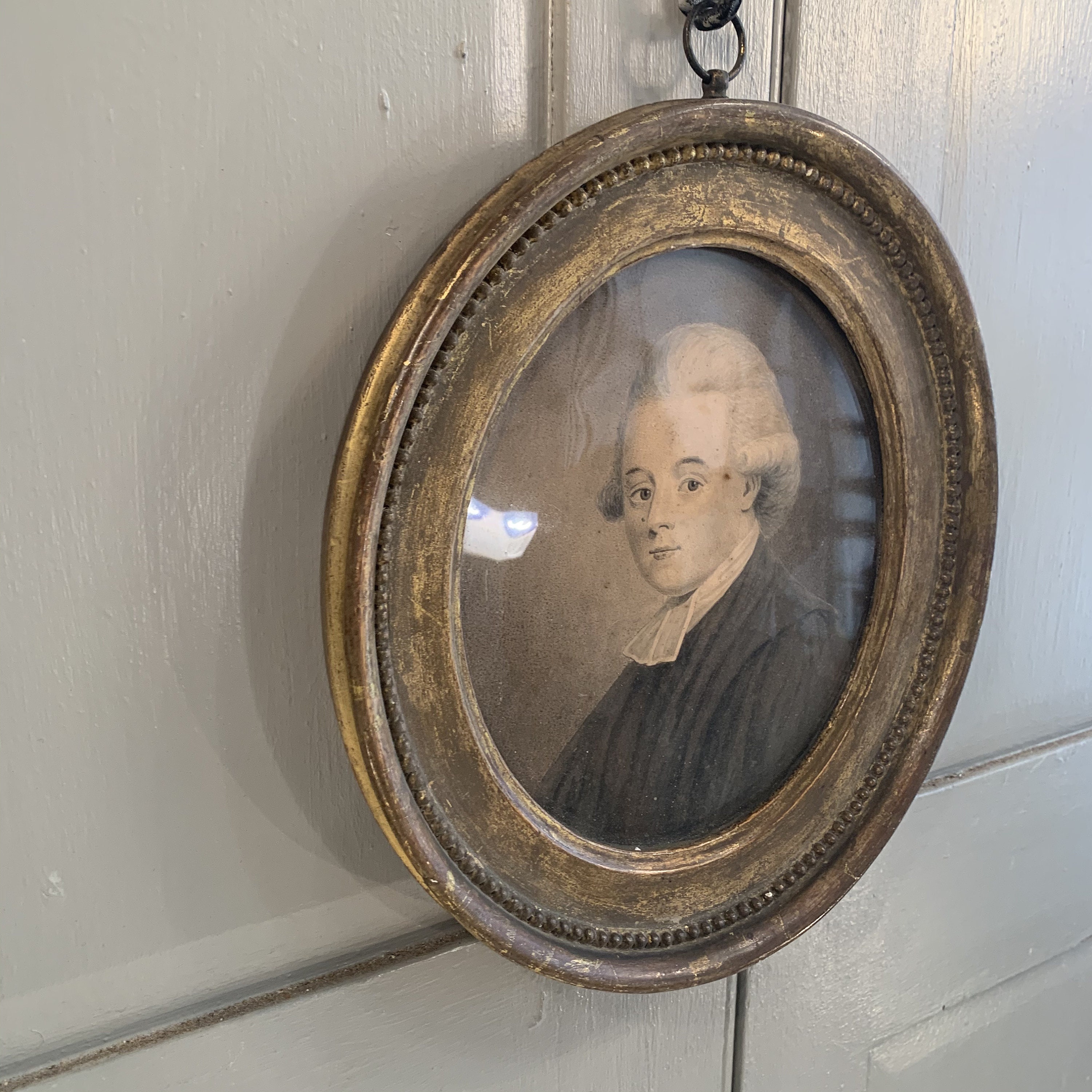 Antique Georgian Portrait of the Rev Isaac Nelson | Etsy