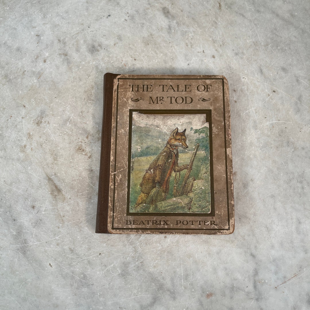 Antique Beatrix Potter Book the Tale of Mr Tod 1912 - First Edition - Etsy