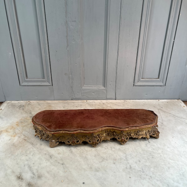 Antique Velvet Display Stand - Etsy UK