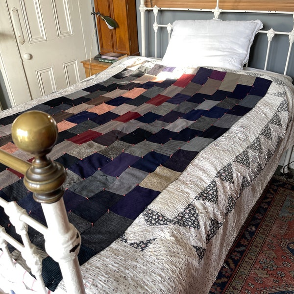 Antique Wool Quilt - Etsy