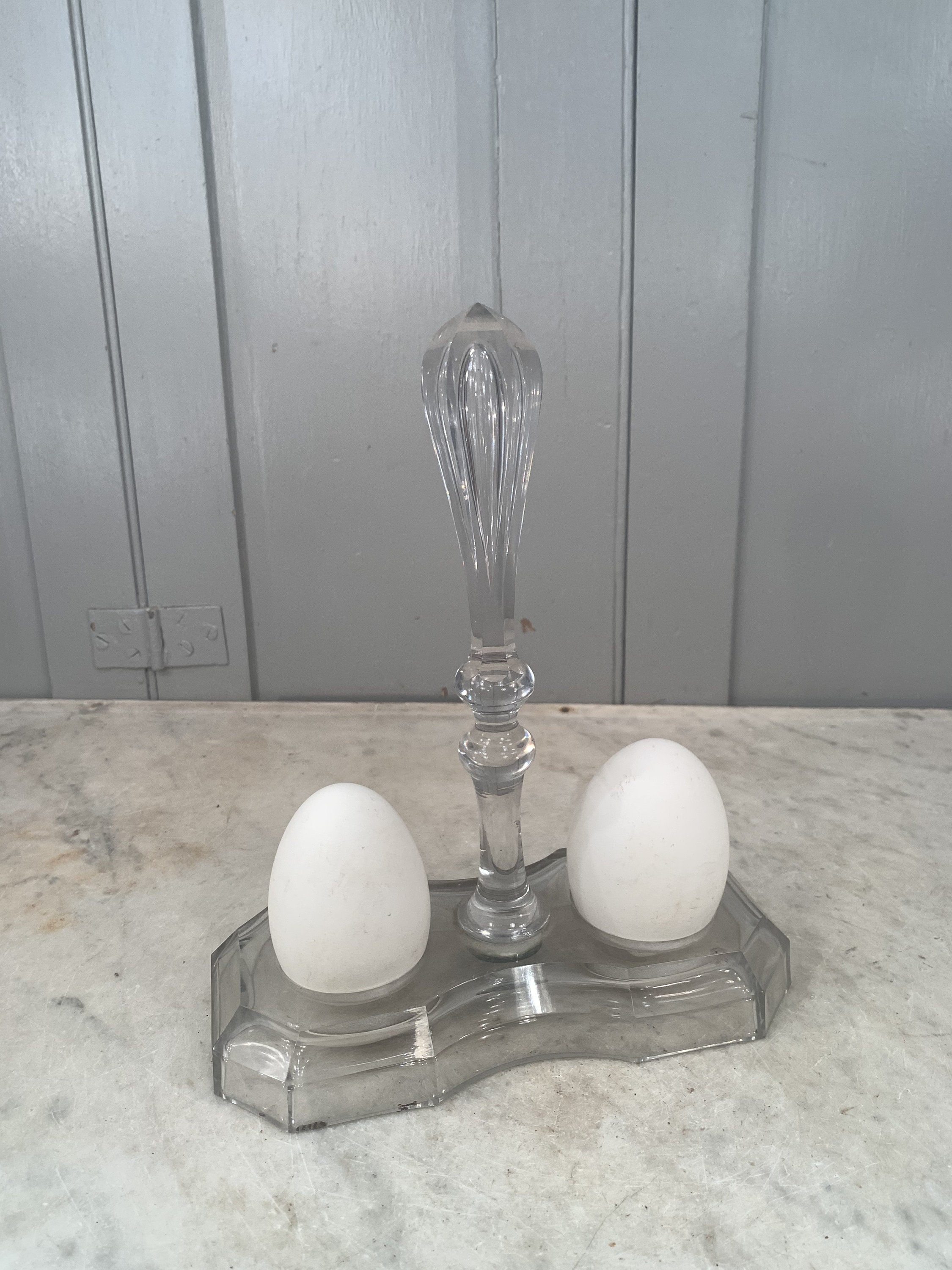 Antique Victorian Cut Glass Condiments Holder - Etsy