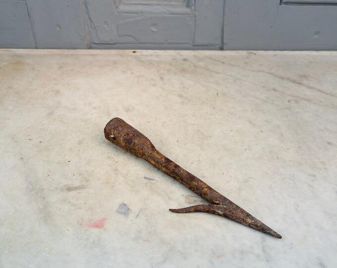 Antique French Forged Harpoon Head - Etsy