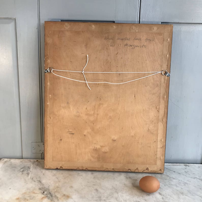 Original Vintage Pencil Drawing Self Portrait of Peter Wardle - Etsy