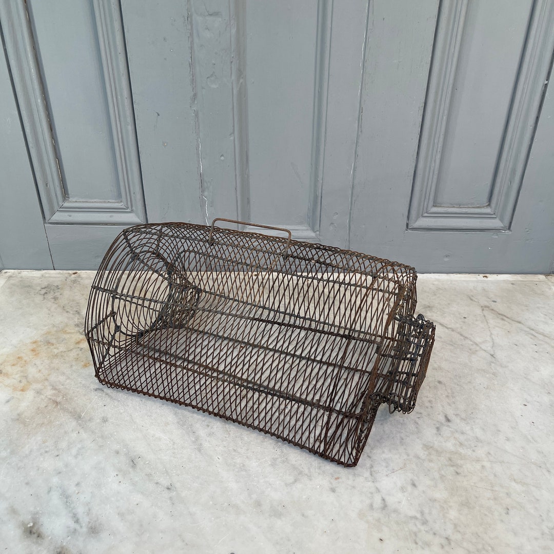 Antique Vintage French Metal Wirework Rodent Trap - Display Only - Etsy