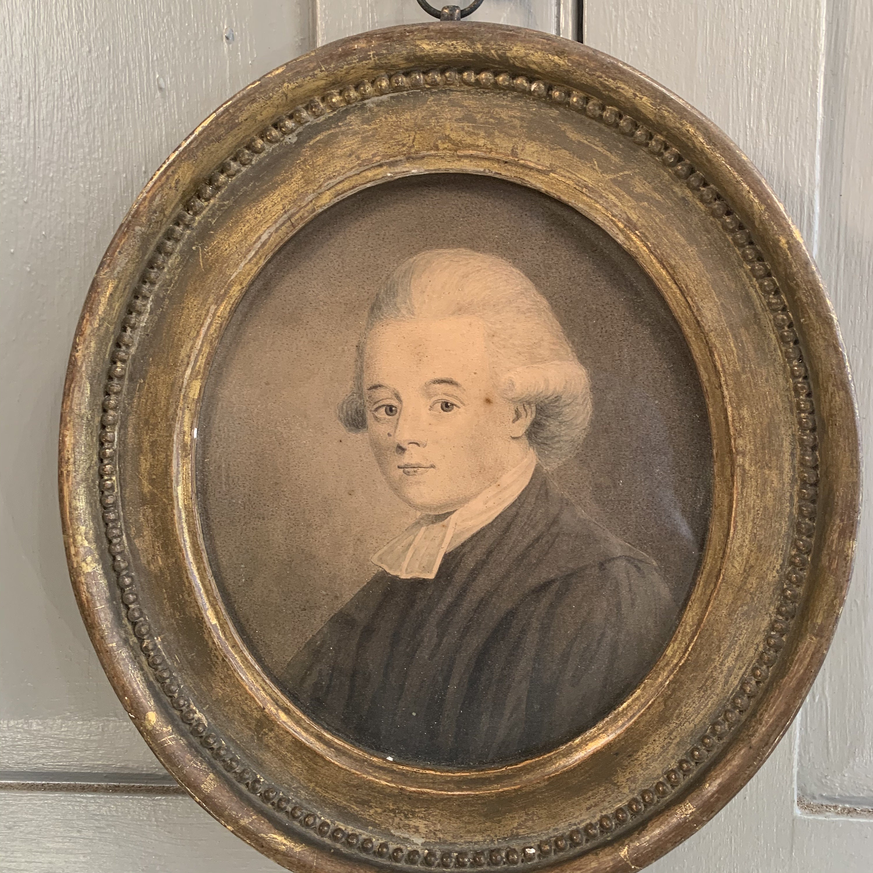 Antique Georgian Portrait of the Rev Isaac Nelson | Etsy