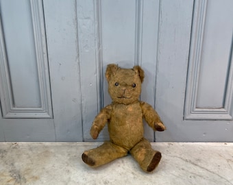 Antique Box Cardboard Decorative Box Edwardian Lady With Teddy Bear ...