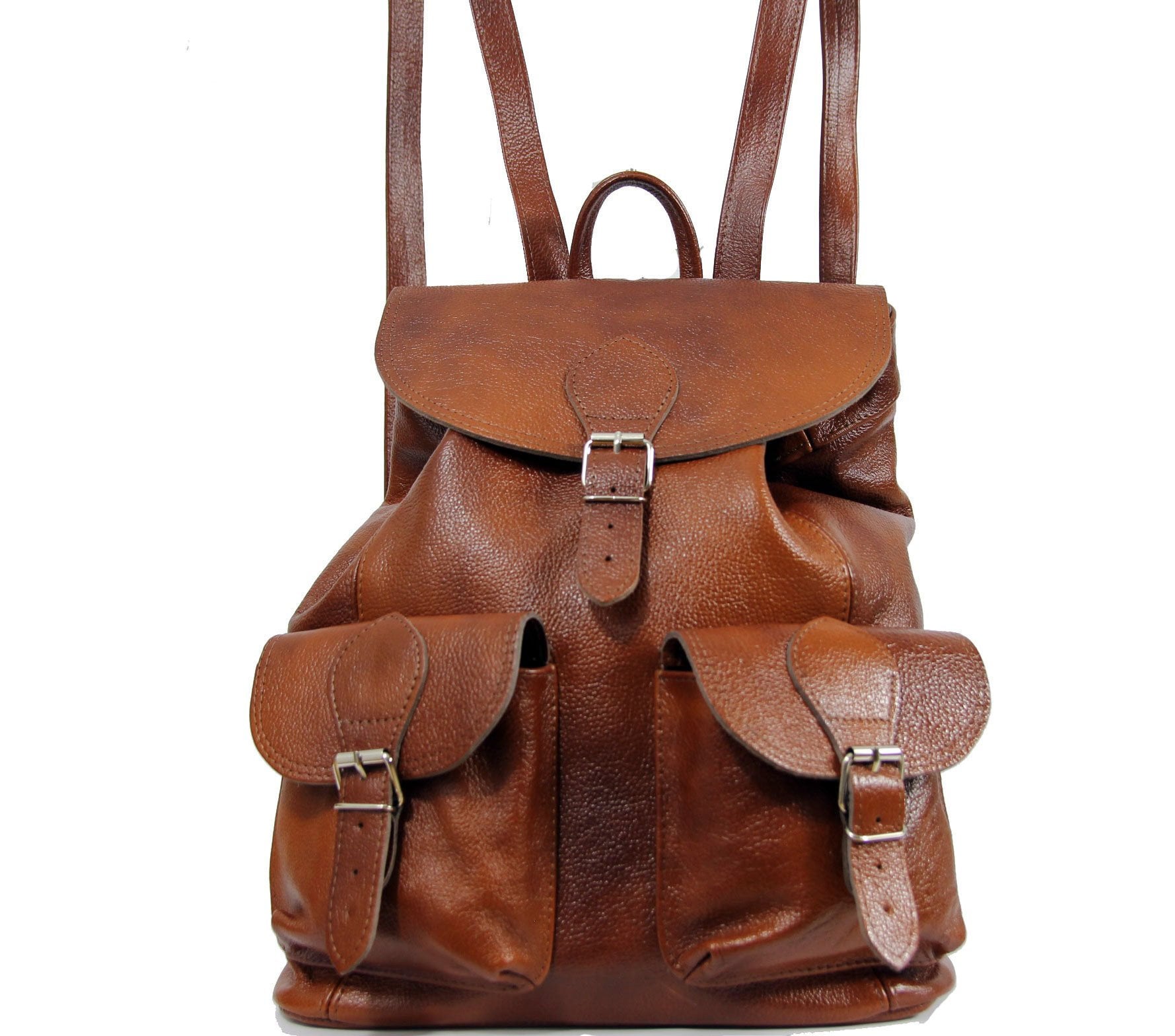 Large Leather Backpack Brown Backpack Travel Backpack | Etsy