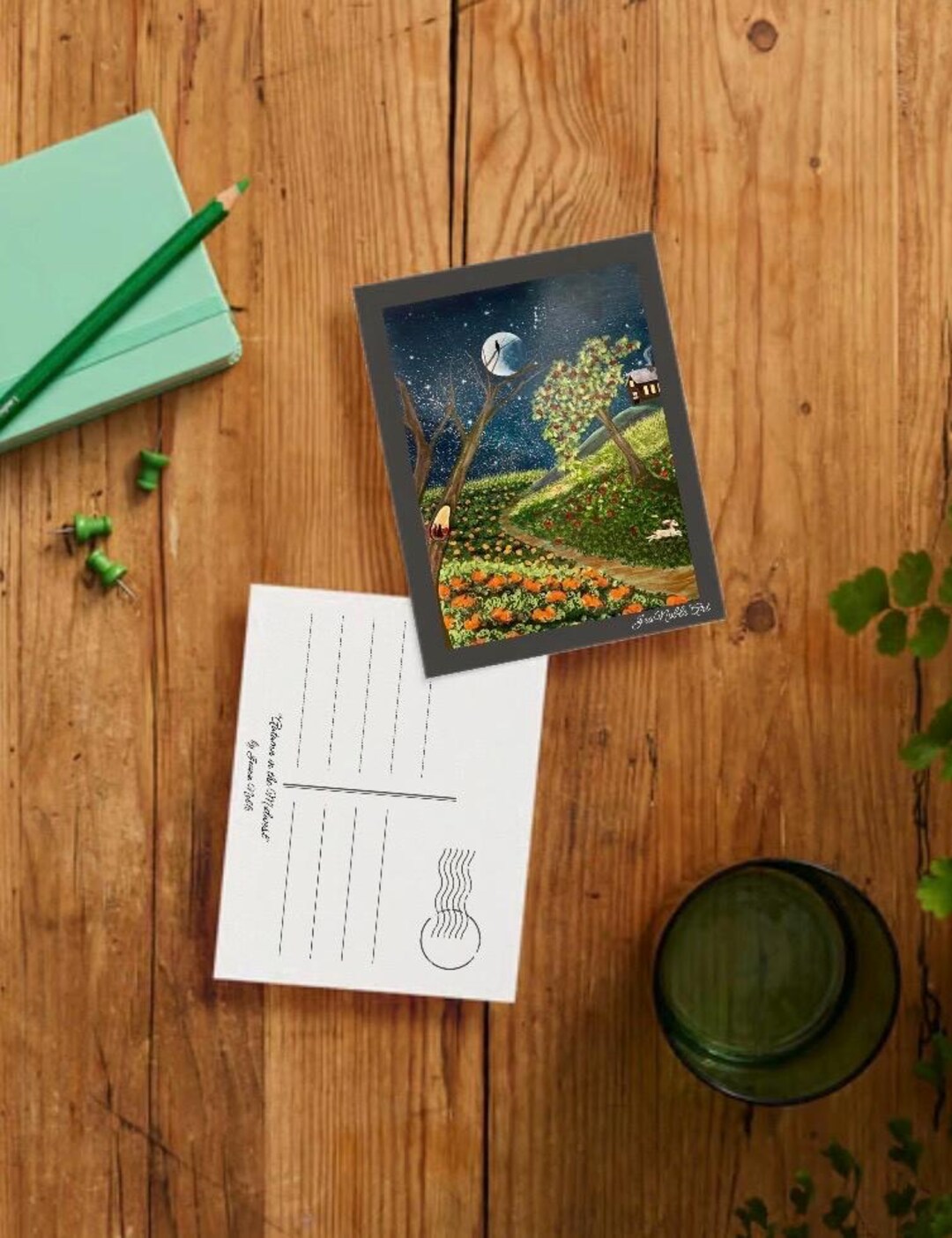 Blank Cottagecore Any Occasion “autumn in the Midwest” Postcard by ...