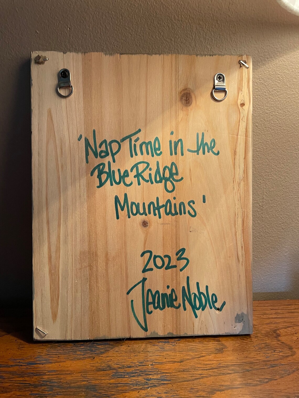 Original Painting nap Time in the Blue Ridge Mountains 8 X 10 Painting ...