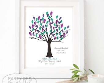 Principal Gift Principal Chalkboard Style Printable - Etsy