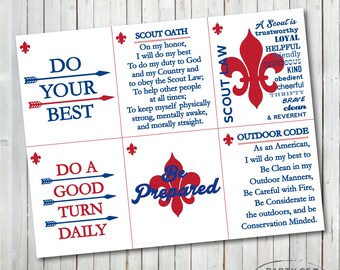 Boy Scout Cards | Etsy