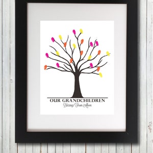Grandparents Gifts, Grandparent Handprint Gift, Gift for Grandparents ...