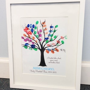 Teacher Appreciation Gift, Custom Teacher Gift From Class, Student ...